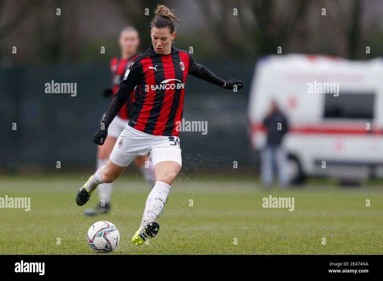 Laura agard of ac milan hi-res stock photography and images - Alamy