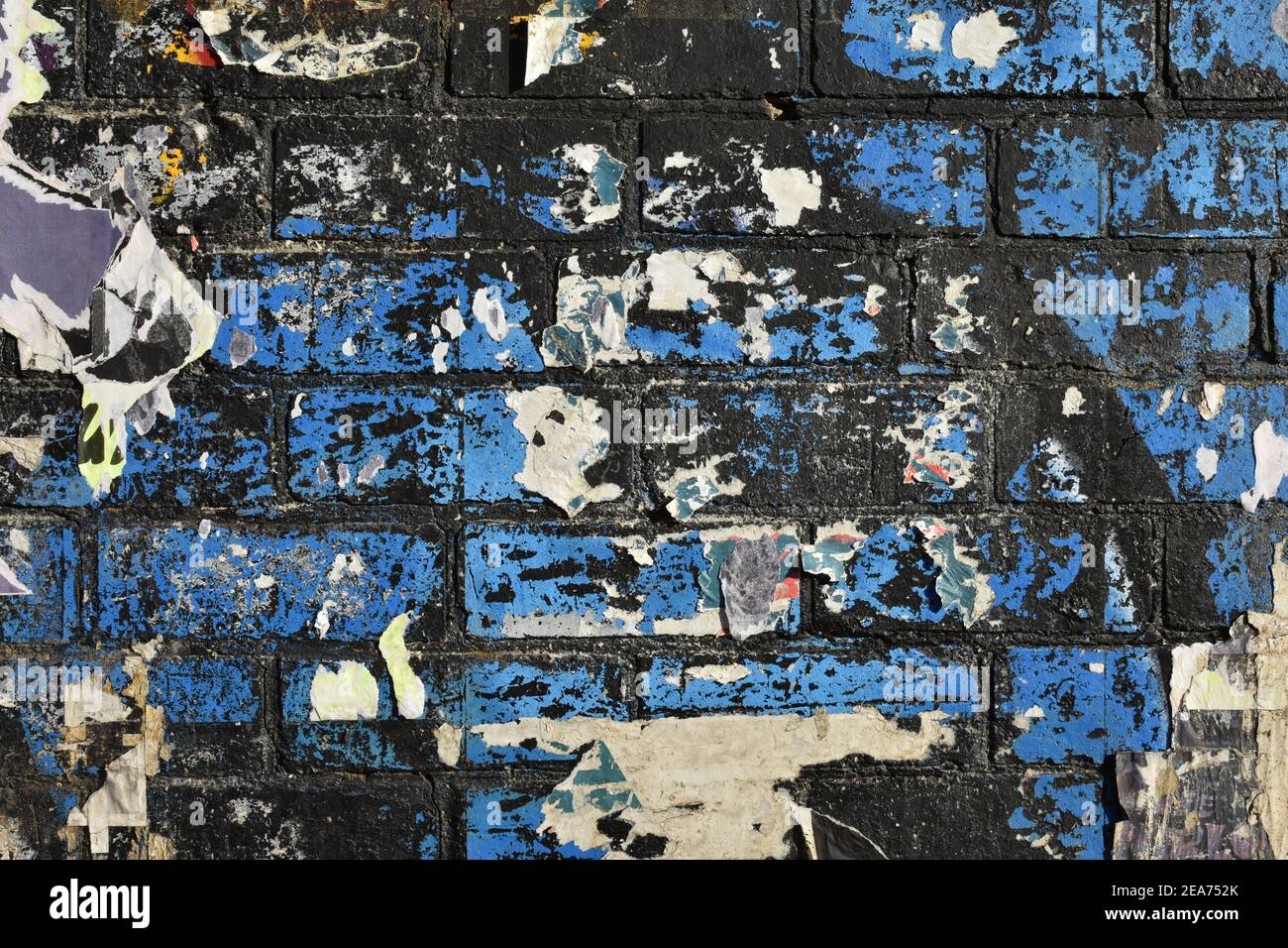 Painted street wall text Stock Photo - Alamy