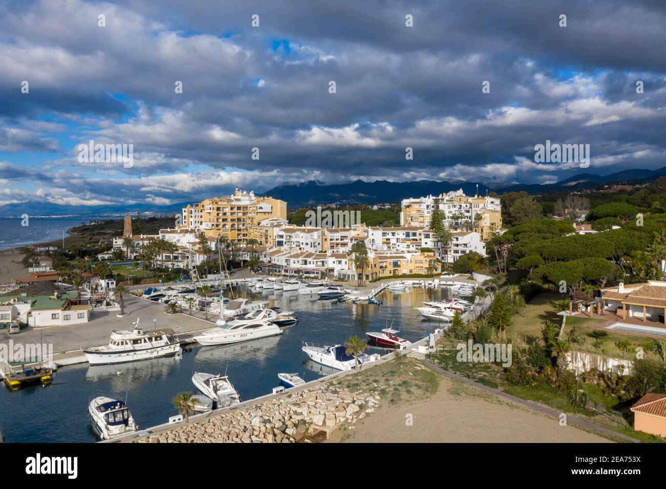 Marbella port spain hi-res stock photography and images - Alamy