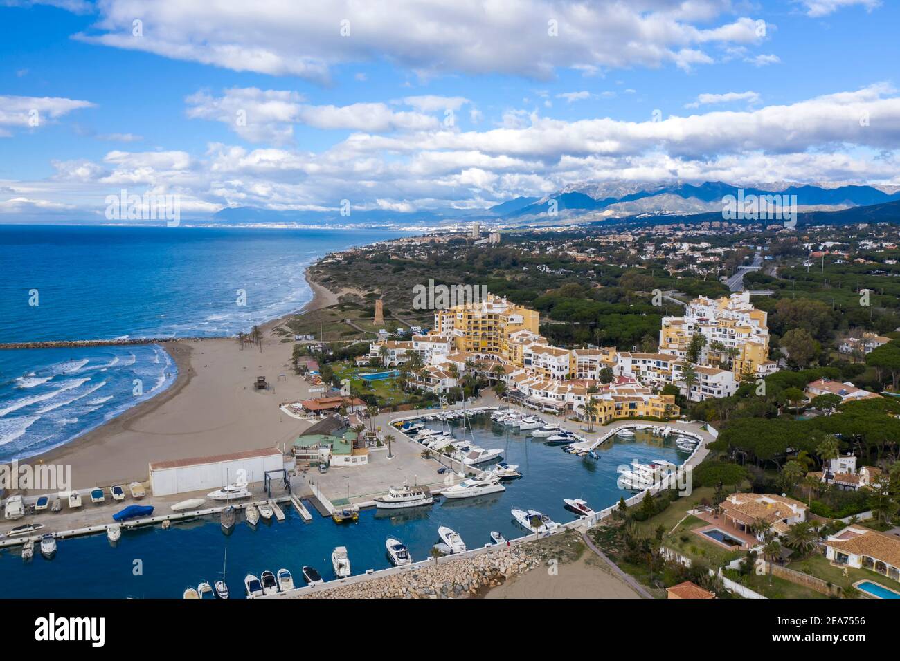 Marbella port spain hi-res stock photography and images - Alamy