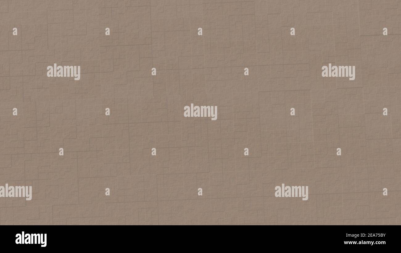 Abstract brown square background 3d render Stock Photo - Alamy