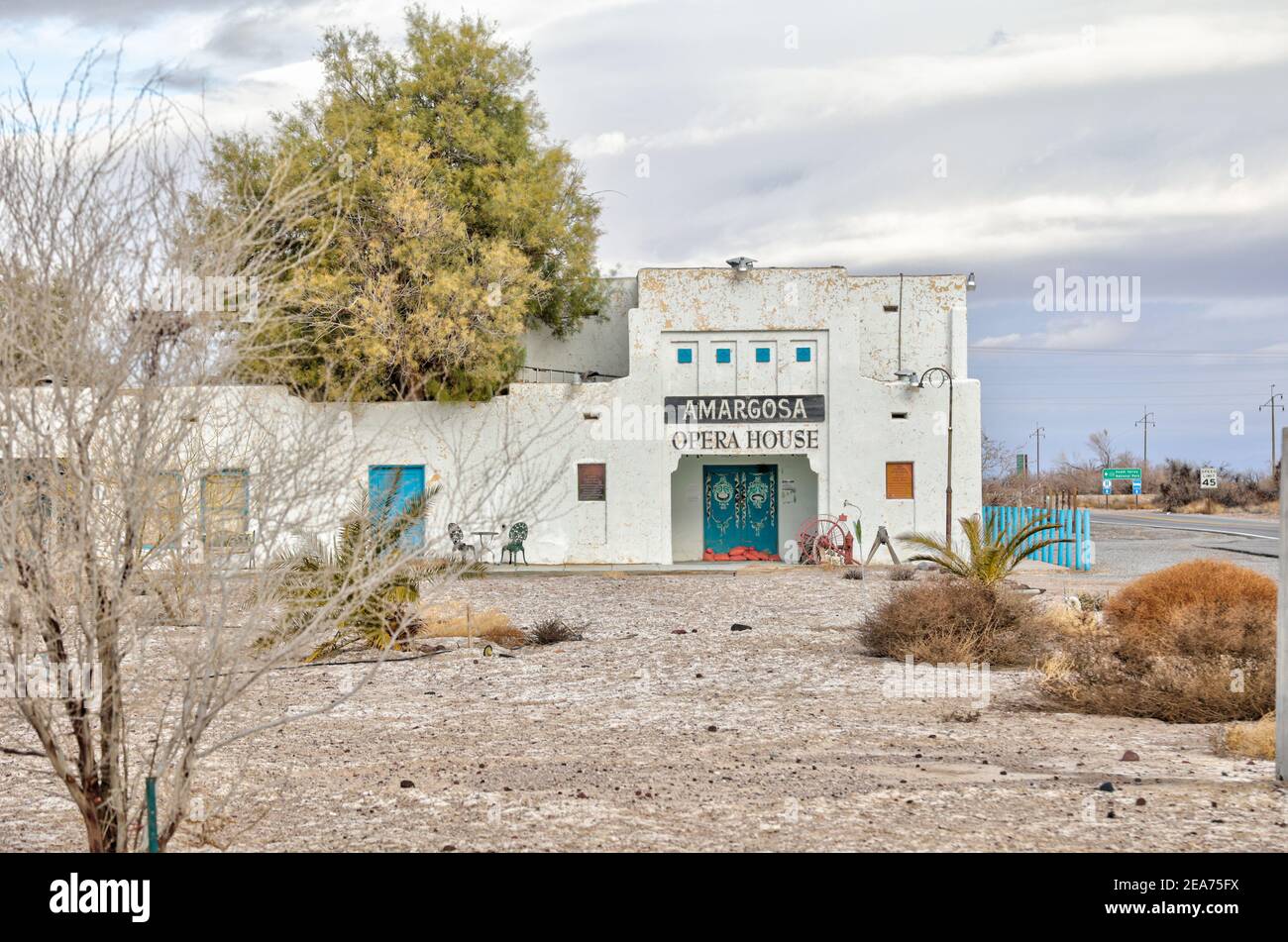 DEATH VALLEY JUNCTION, CALIFORNIA, UNITED STATES - Jan 20, 2021: A ...