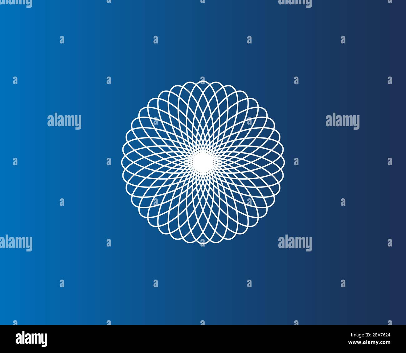 Vector illustration. Spirograph abstract element Stock Vector Image & Art - Alamy