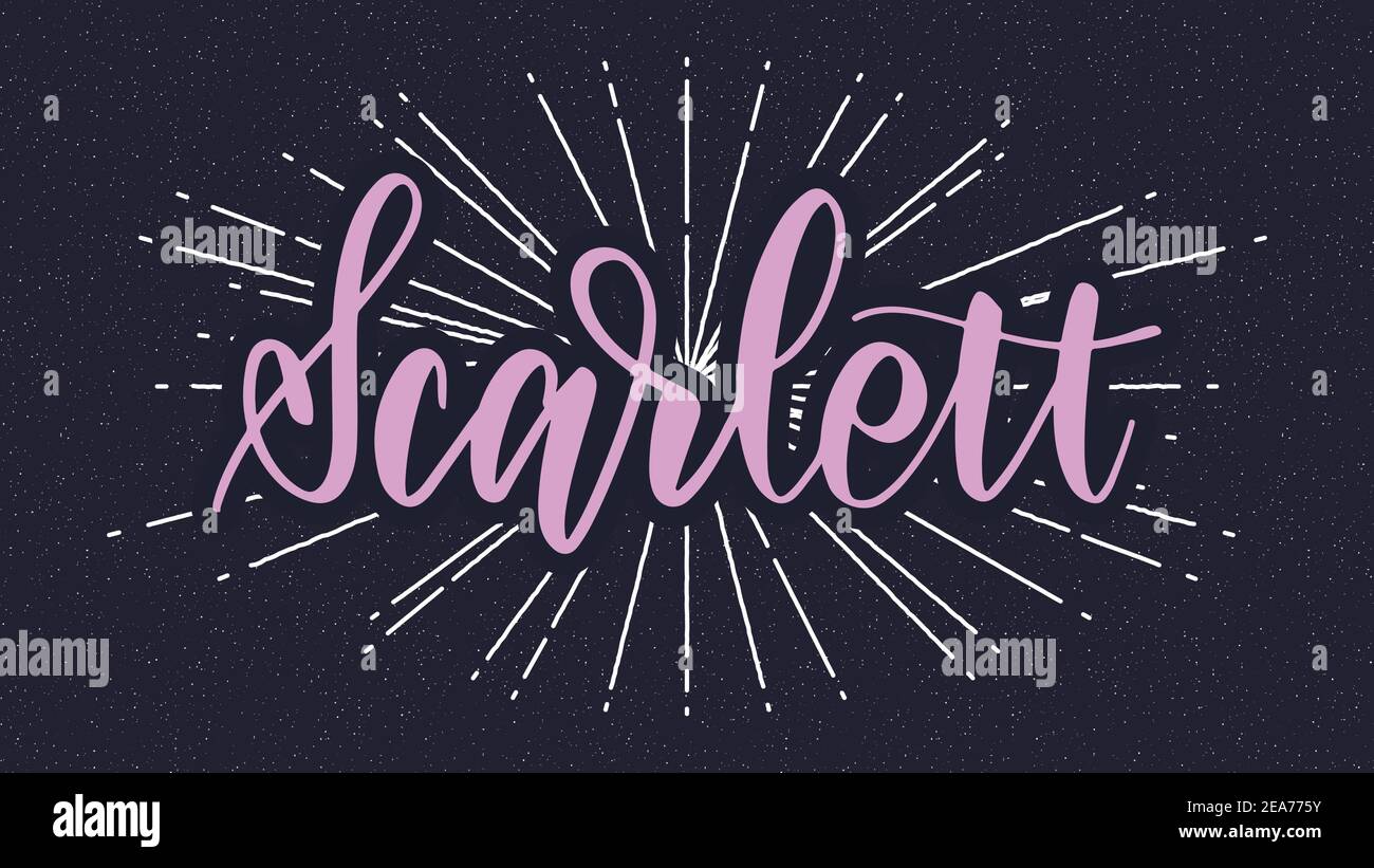 Scarlett Name