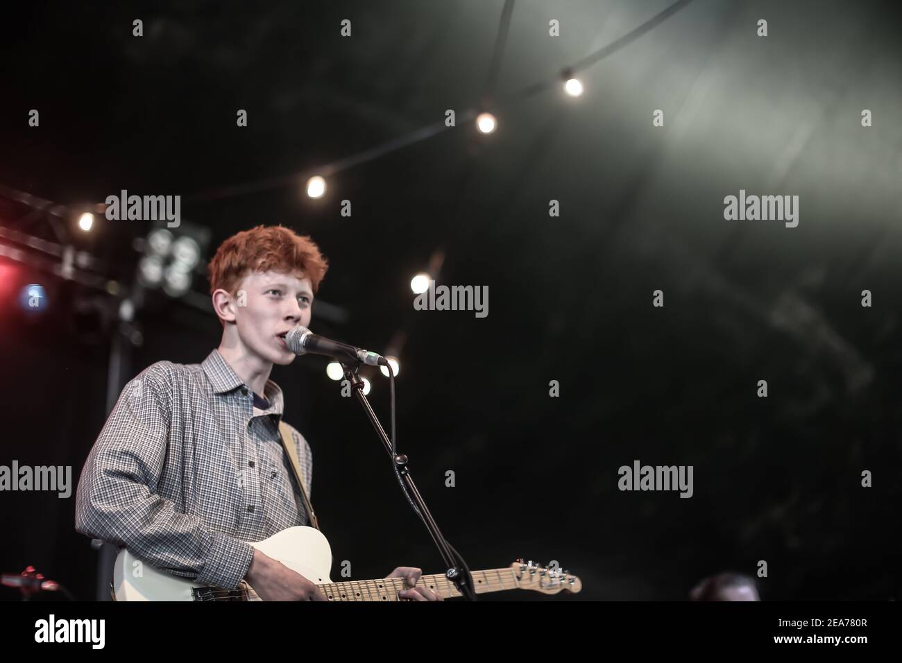 King Krule (real name Archy Marshall) performing live on stage at the ...