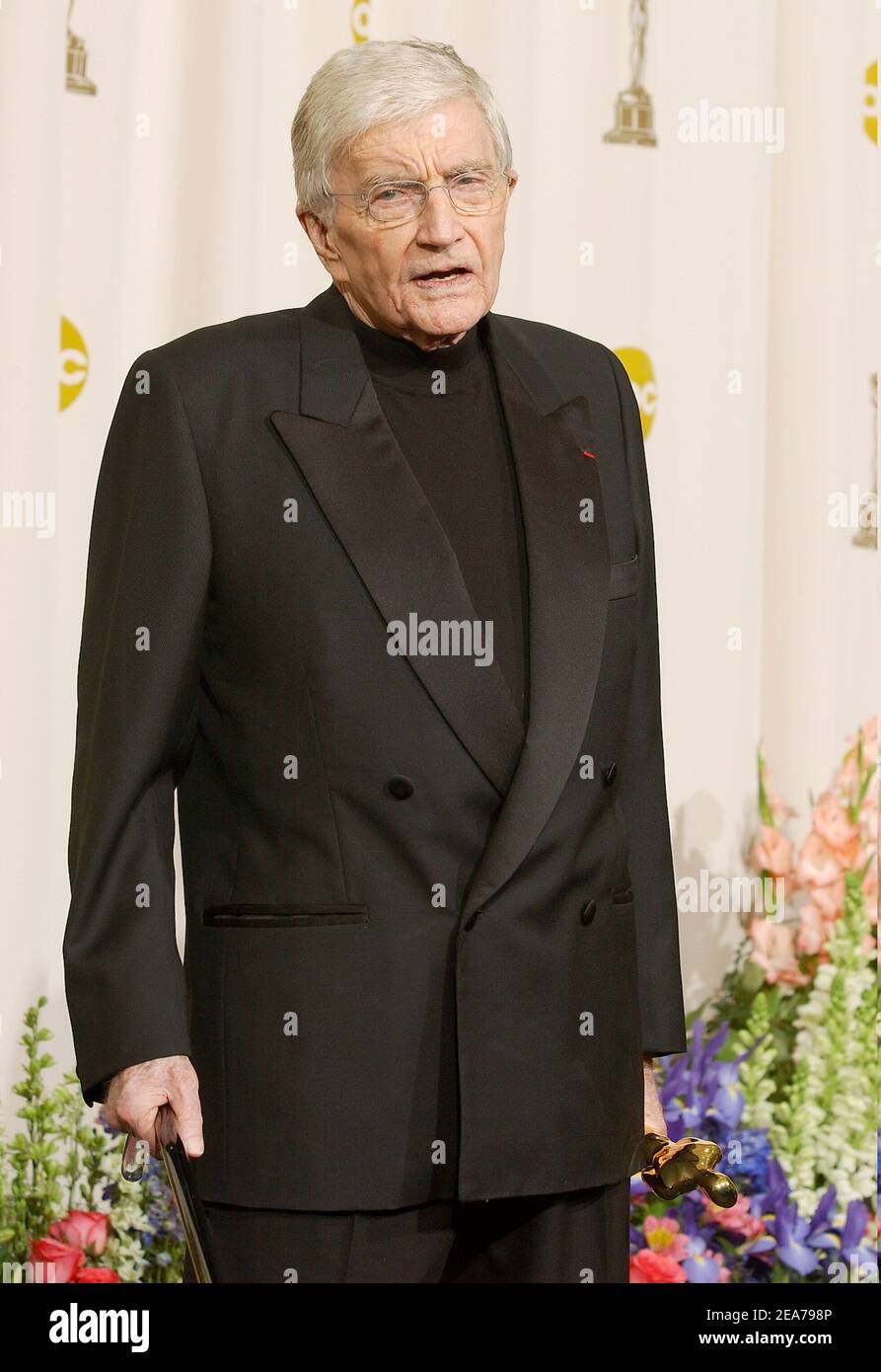 Academy Honorary Award Winner Blake Edwards poses for the photographers ...