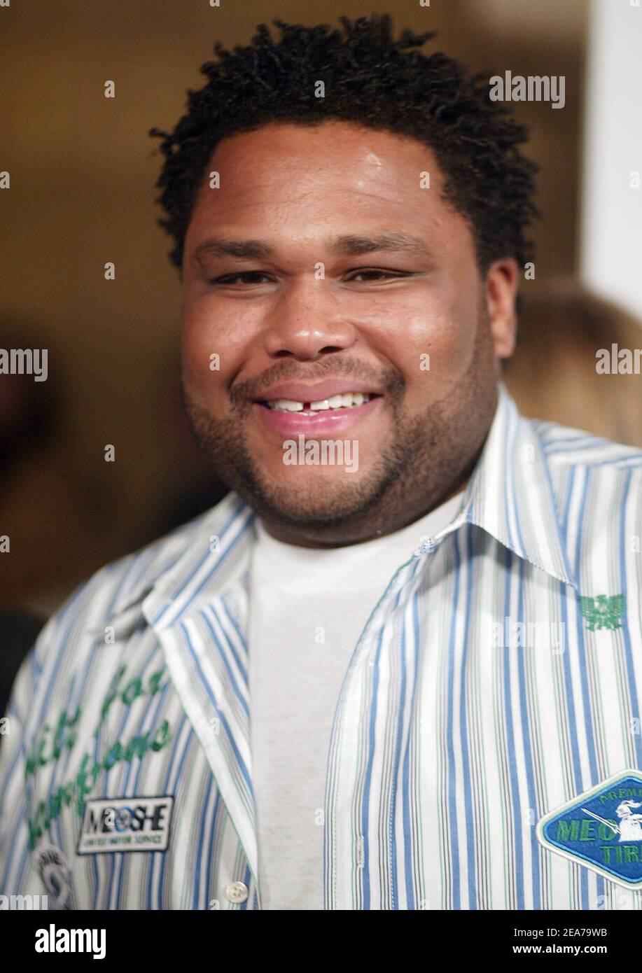 (Pictured: Anthony Anderson) arriving to the premiere of My Baby's ...
