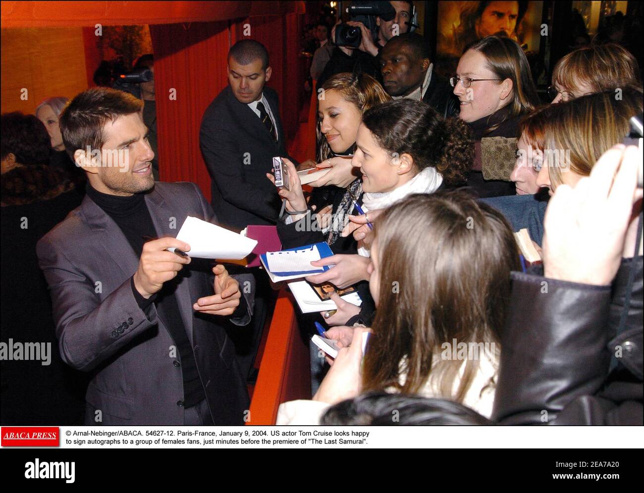 © Arnal-Nebinger/ABACA. 54627-12. Paris-France, January 9, 2004. US ...