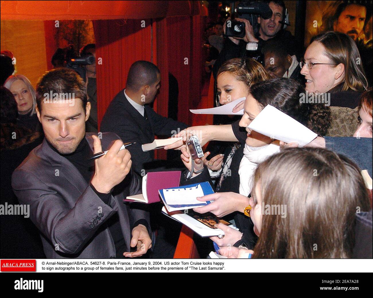 © Arnal-Nebinger/ABACA. 54627-8. Paris-France, January 9, 2004. US ...