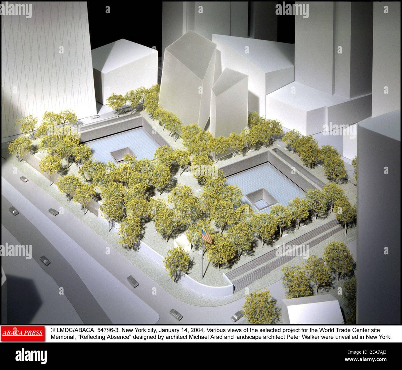 © LMDC/ABACA. 54796-3. New York city, January 14, 2004. Various views ...