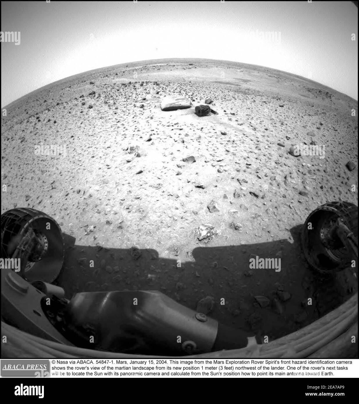 © Nasa via ABACA. 54847-1. Mars, January 15, 2004. This image from the ...