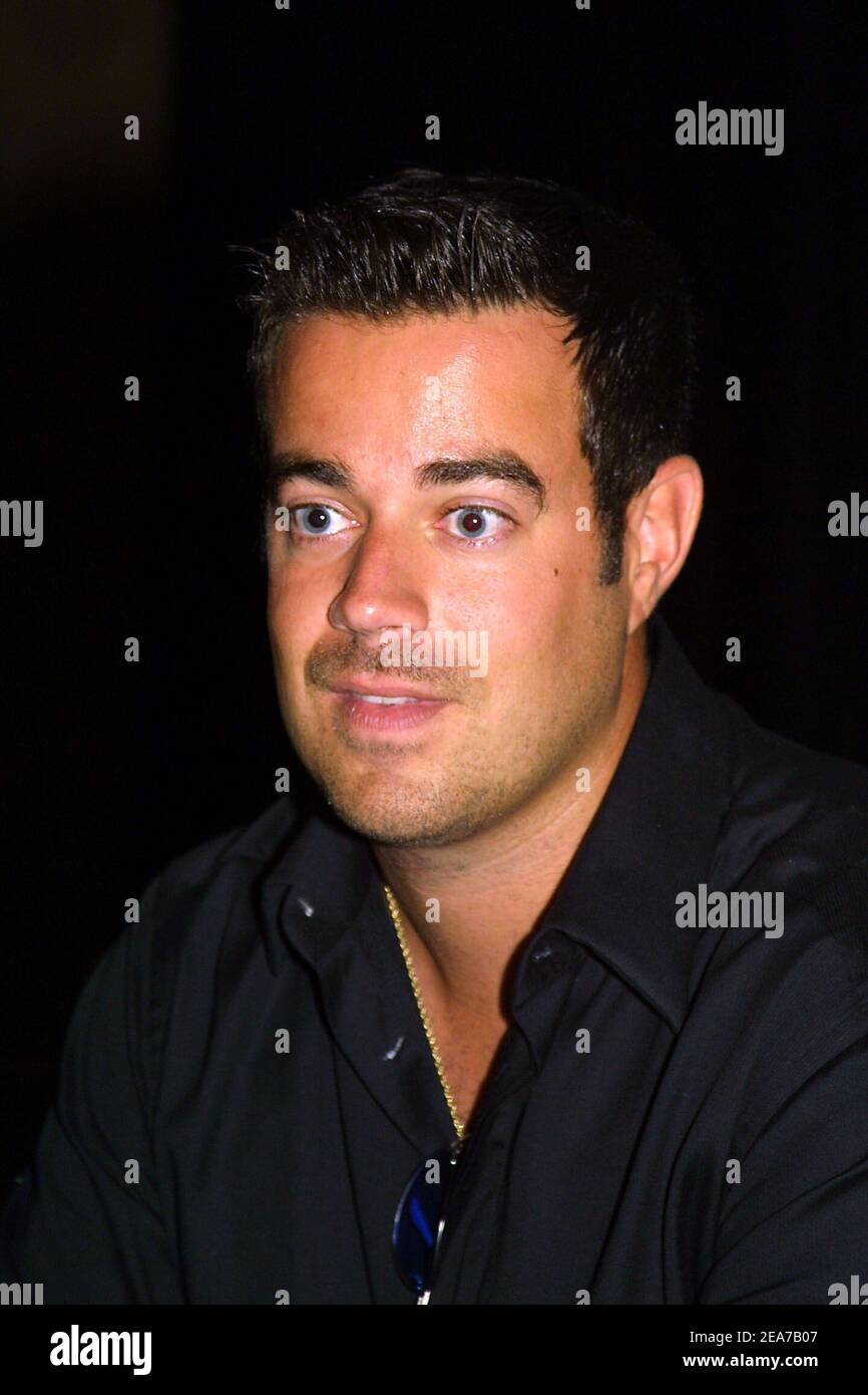(Pictured: Carson Daly) NBC Press Tour. Los Angeles-CA, January 16 ...