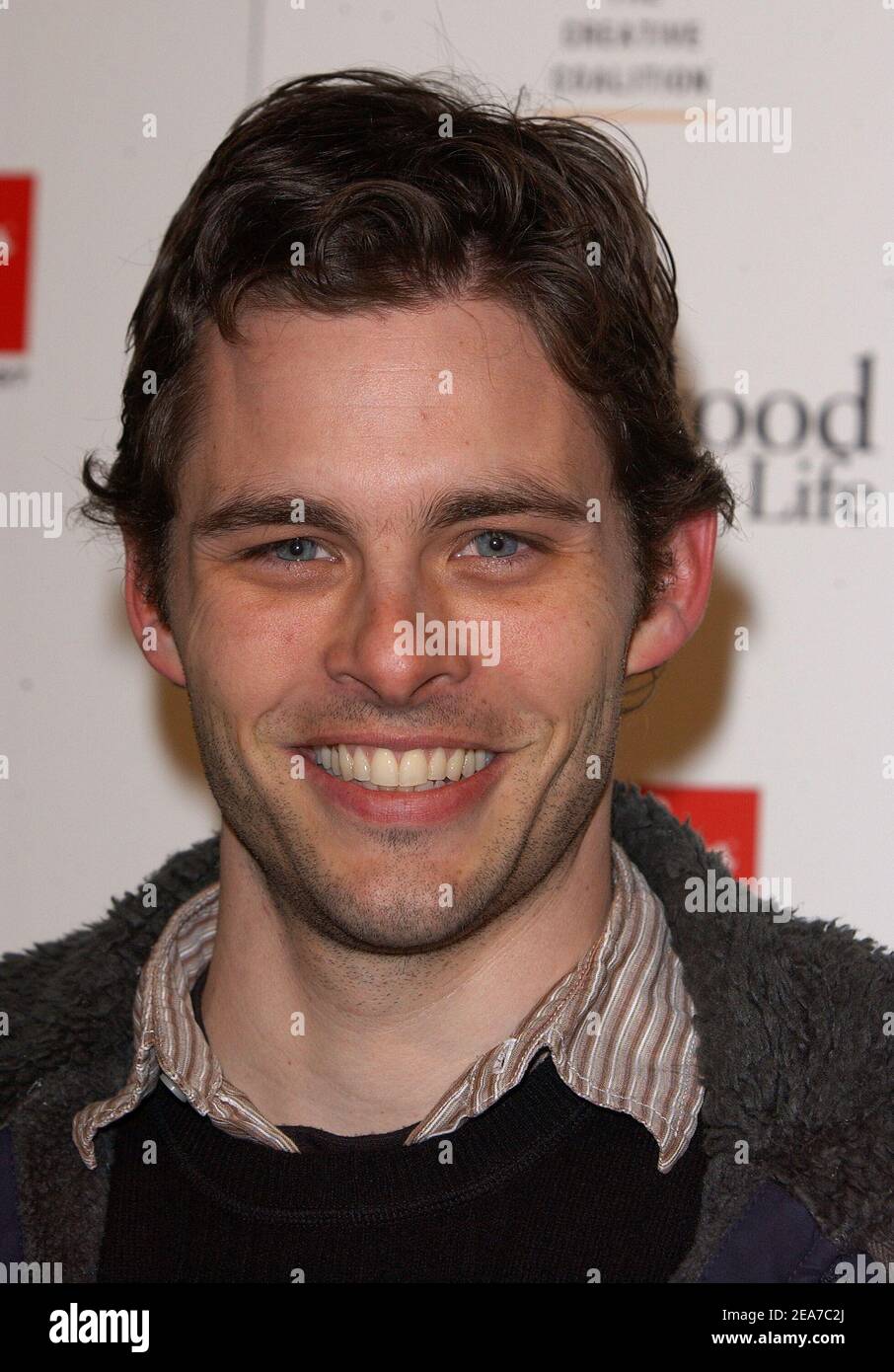 James Marsden attends a party honoring Mark Ordesky of New Line with ...
