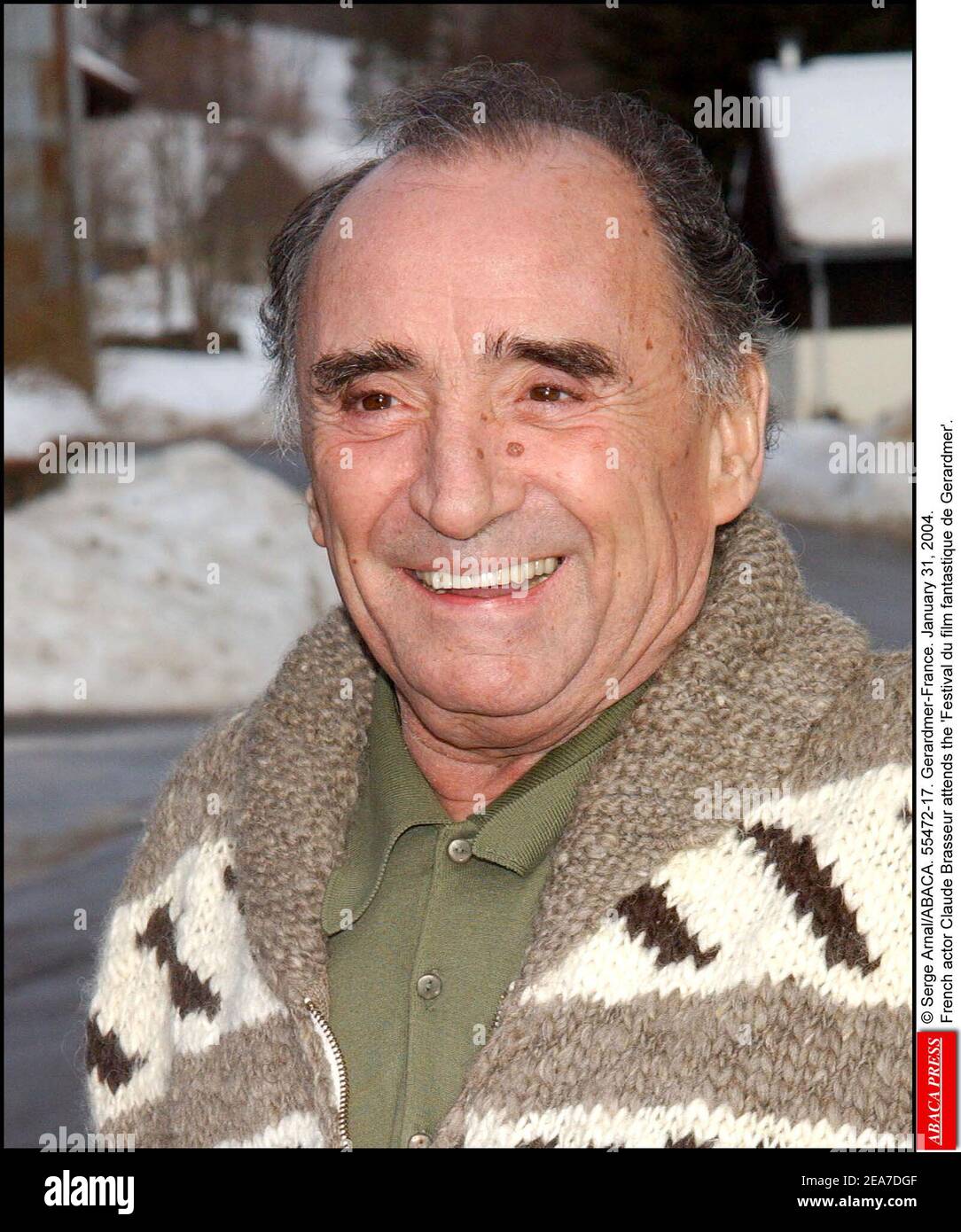 © Serge Arnal/ABACA. 55472-17. Gerardmer-France. January 31, 2004 ...