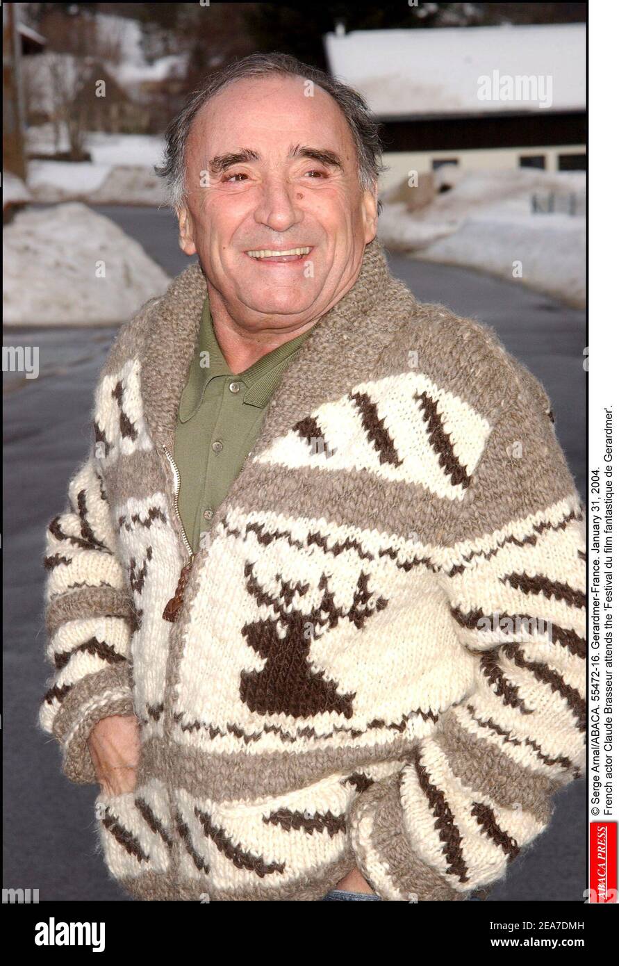 © Serge Arnal/ABACA. 55472-16. Gerardmer-France. January 31, 2004 ...