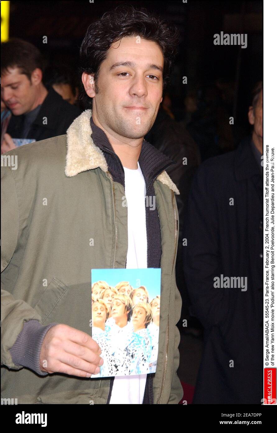 © Serge Arnal/ABACA. 55545-23. Paris-France, February 2, 2004. French ...