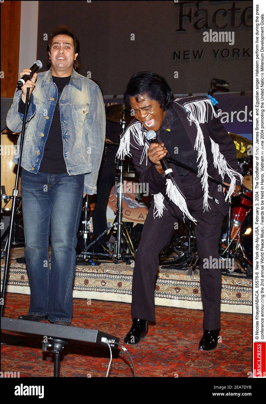 © Nicolas Khayat/ABACA. 55576-6. New York city-Ny-USA, February 3, 2004 ...