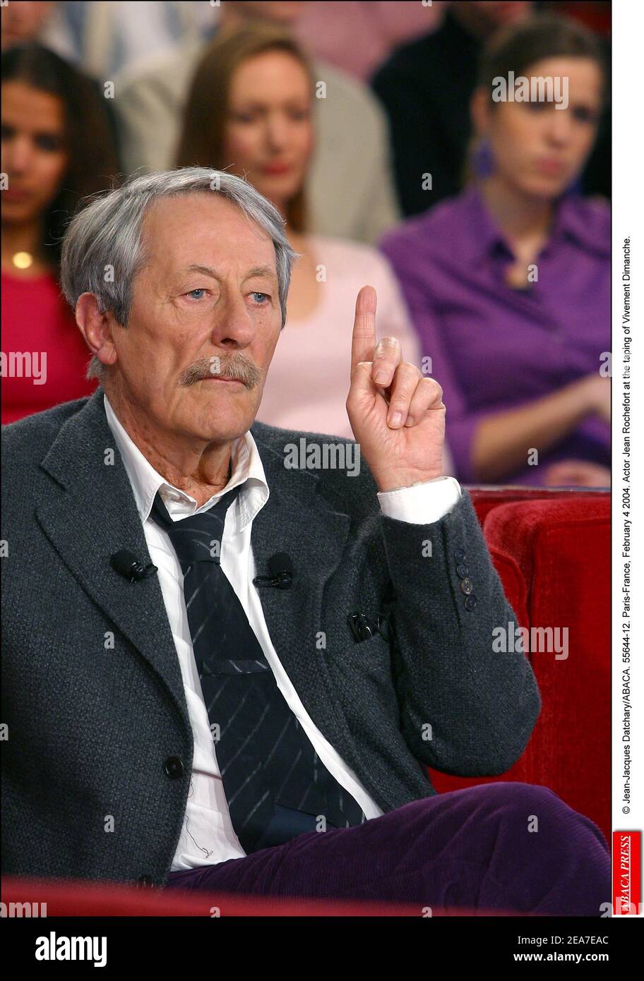 © Jean-Jacques Datchary/ABACA. 55644-12. Paris-France, February 4 2004 ...