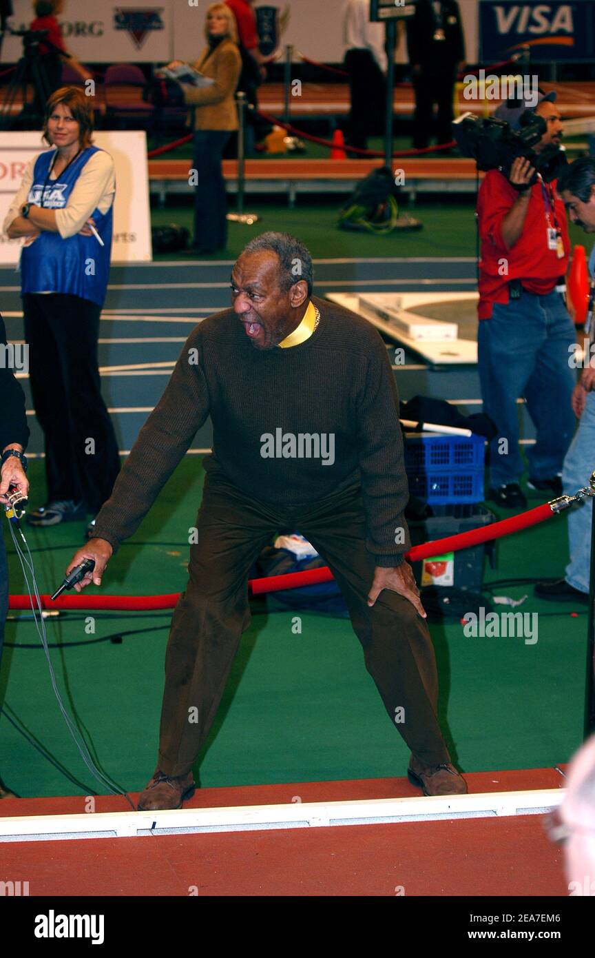 New York - February 6, 2004. Bill Cosby funny starter at the Verizon ...