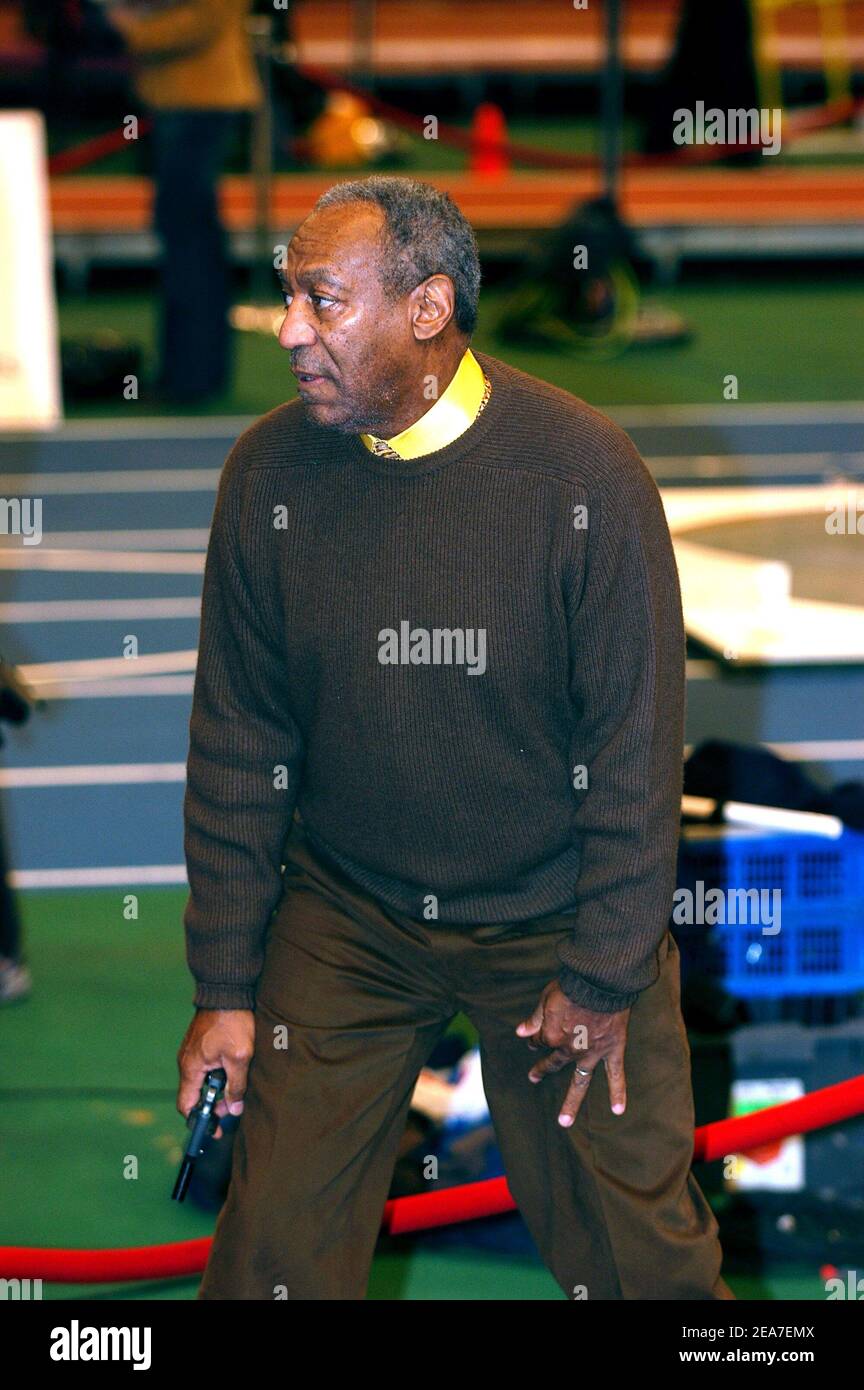 New York - February 6, 2004. Bill Cosby funny starter at the Verizon ...