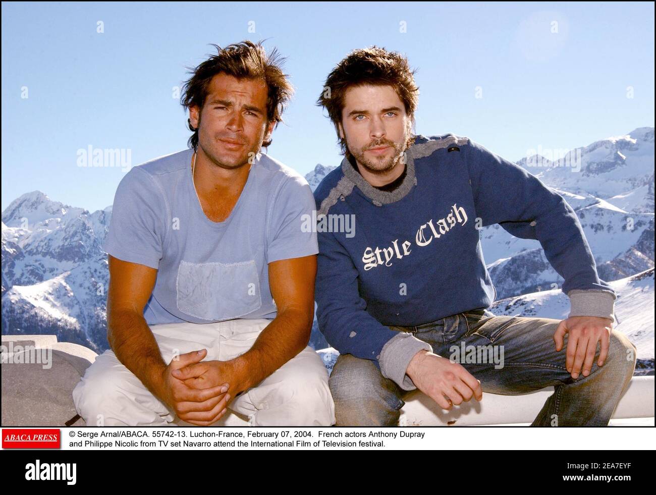 © Serge Arnal/ABACA. 55742-13. Luchon-France, February 07, 2004. French ...