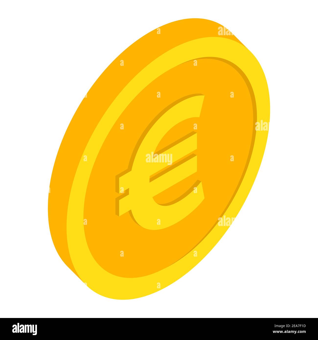Coin icons. Dollar coin. Currency symbols in isometric, 3D style ...