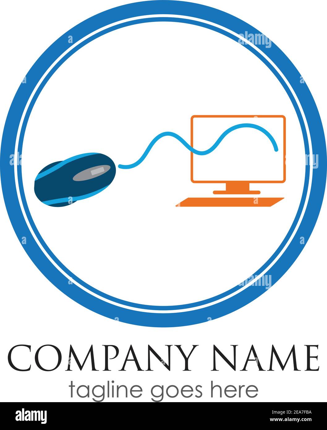 modern online shop logo vector icon illustration template design Stock ...