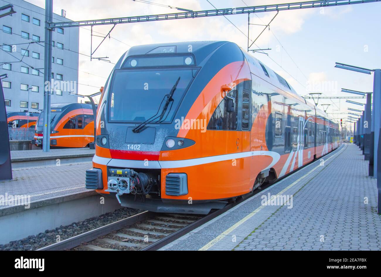 New baltic train station hi-res stock photography and images - Alamy