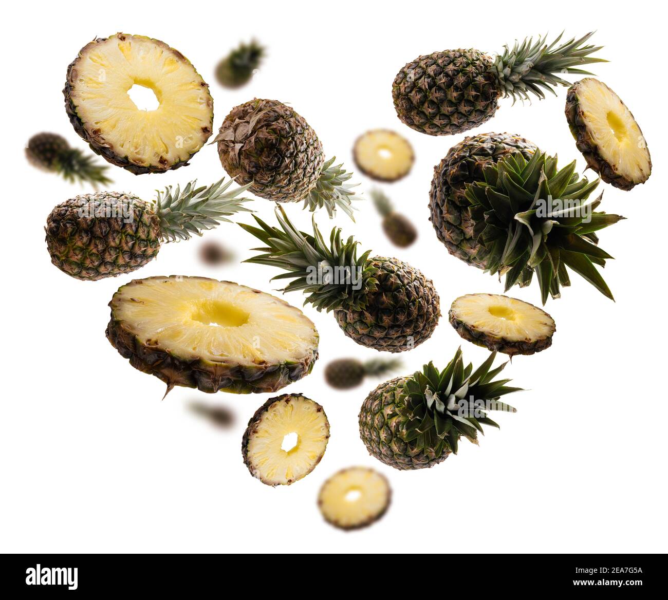 Pineapple heart hi-res stock photography and images - Alamy