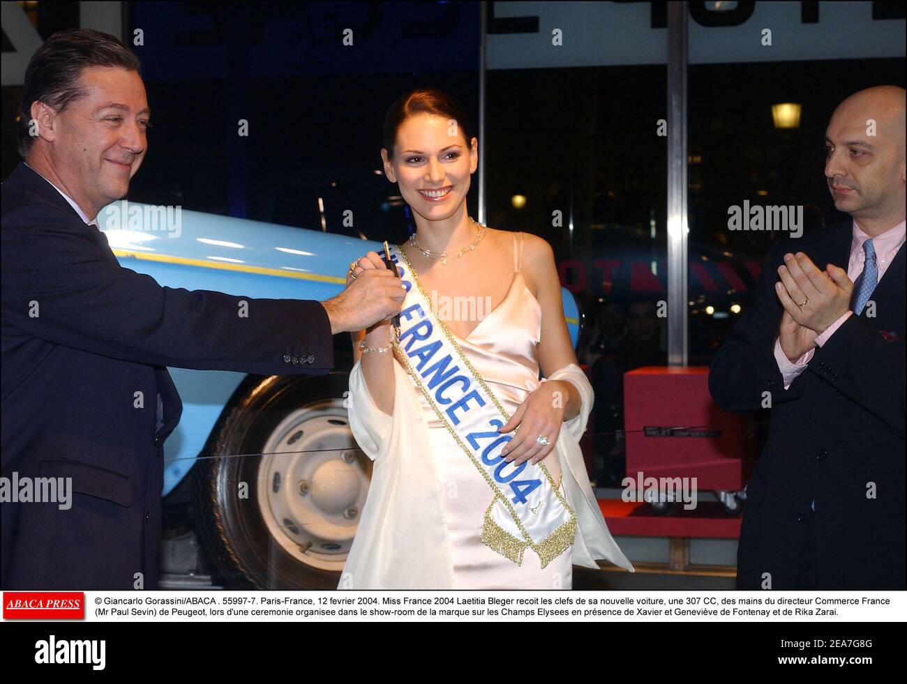 Miss france 2004 hi-res stock photography and images - Alamy