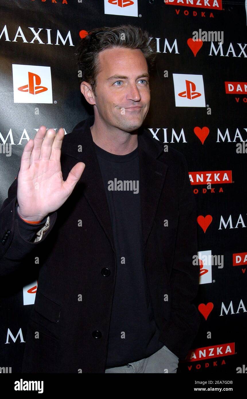 Matthew Perry attends the Maxim Valentines Day Party at Papaz. Los ...