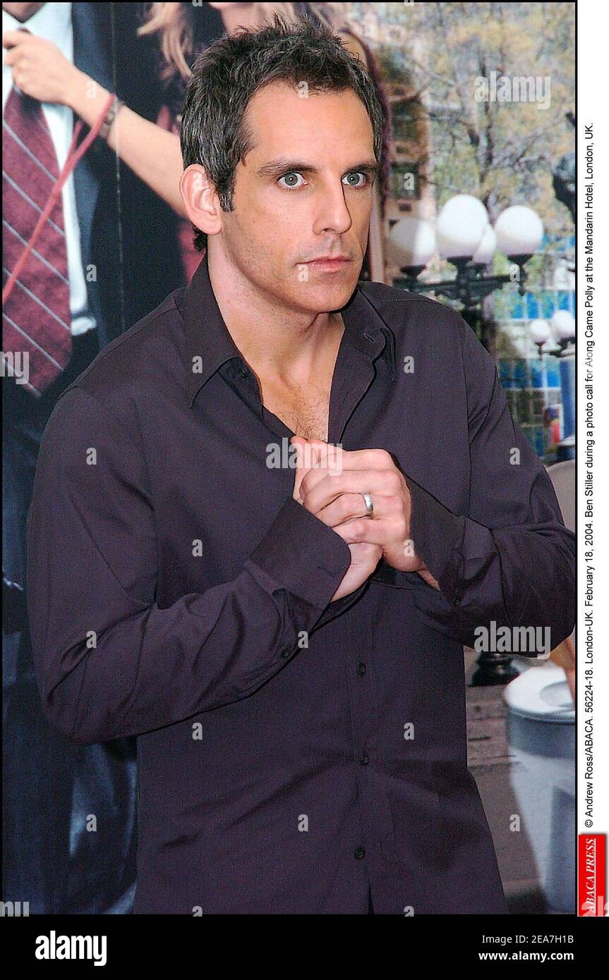 © Andrew Ross/ABACA. 56224-18. London-UK. February 18, 2004. Ben ...