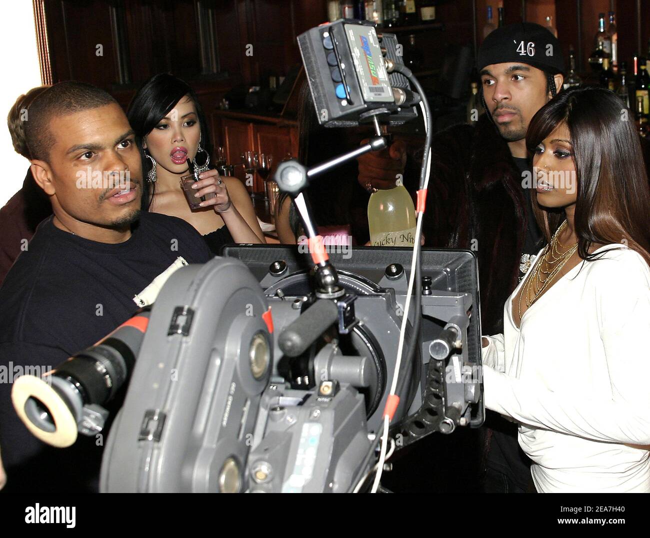 Lil' Flip on the set of the music Video Game Over Los Angeles-CA ...