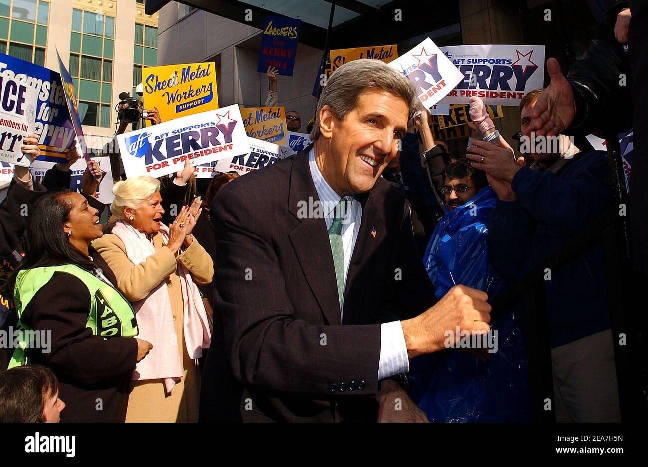 WASHINGTON, DC --AFL-CIO Rally after voting on its presidential ...