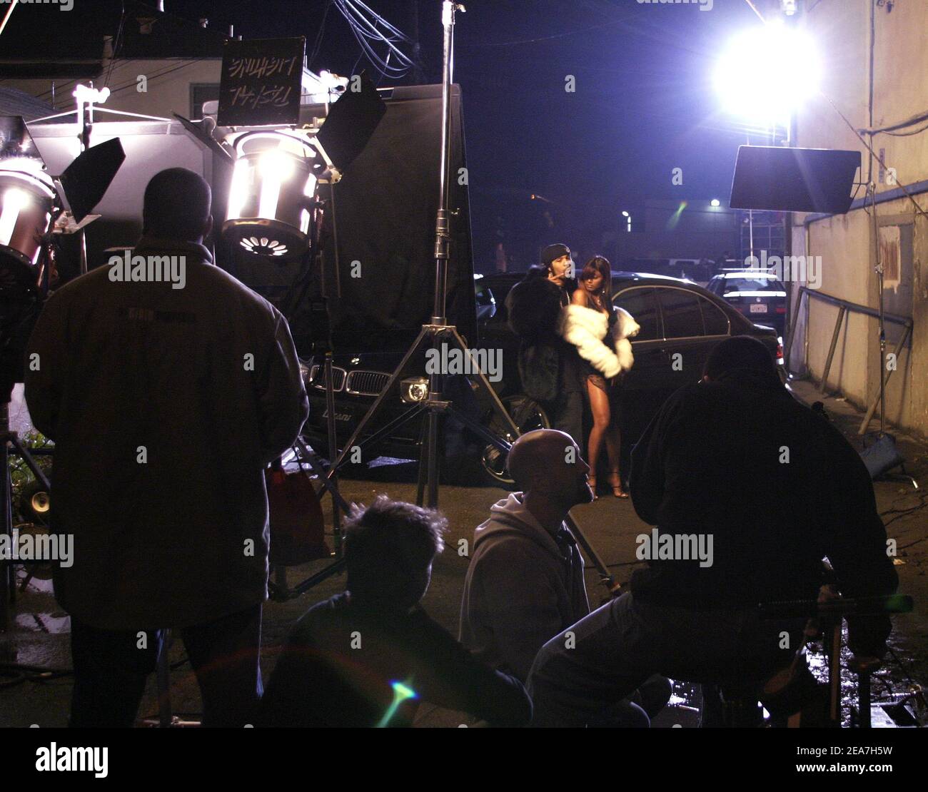 Lil' Flip on the set of the music Video Game Over Los Angeles-CA ...
