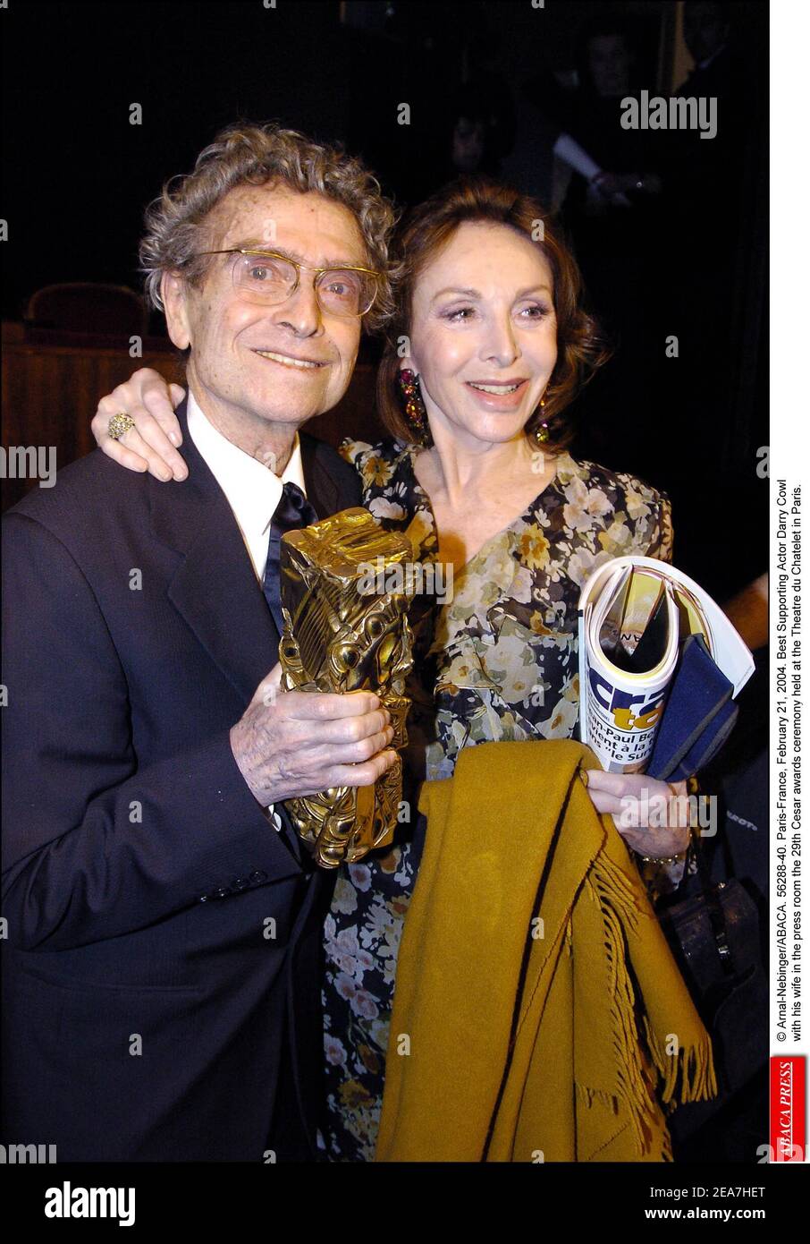 © Arnal-Nebinger/ABACA. 56288-40. Paris-France, February 21, 2004. Best ...