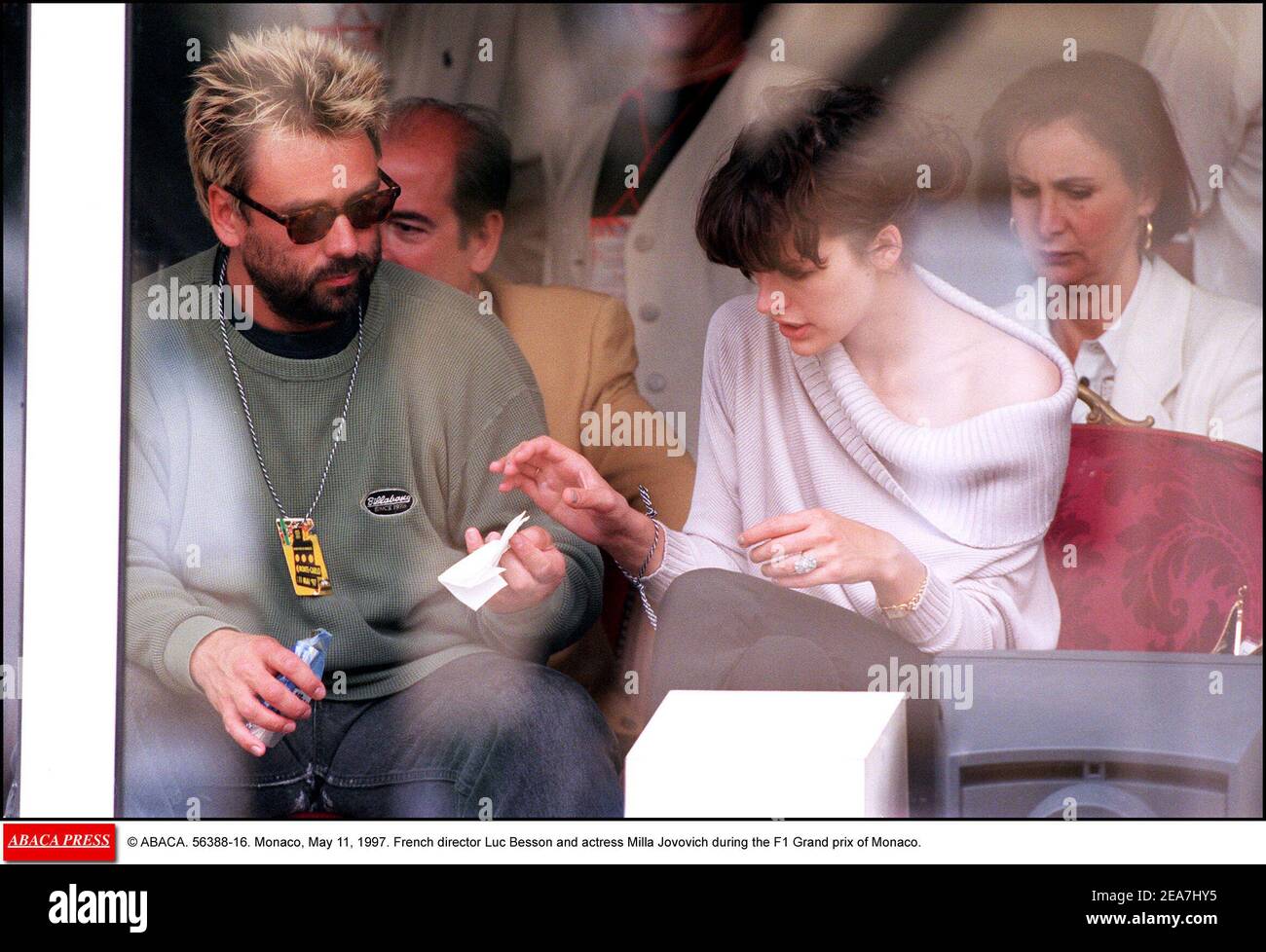 © ABACA. 56388-16. Monaco, May 11, 1997. French director Luc Besson and ...