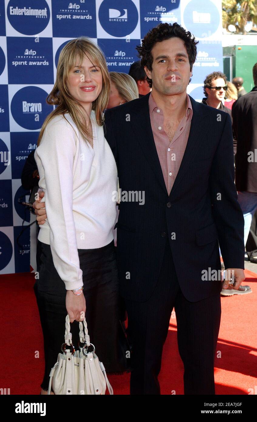 Sunrise Coigney and Mark Ruffalo at the 2004 IFP Independent Spirit ...