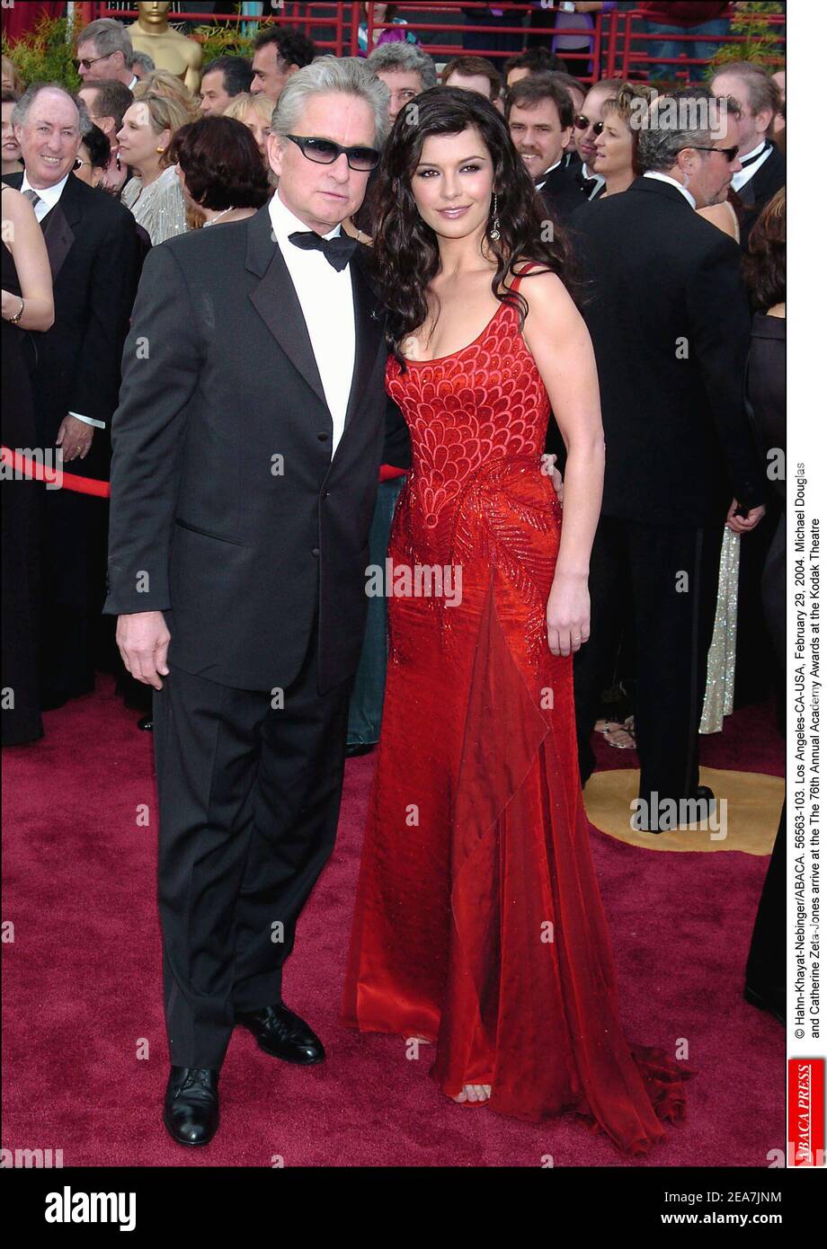 Catherine zeta jones arrive hi-res stock photography and images - Alamy