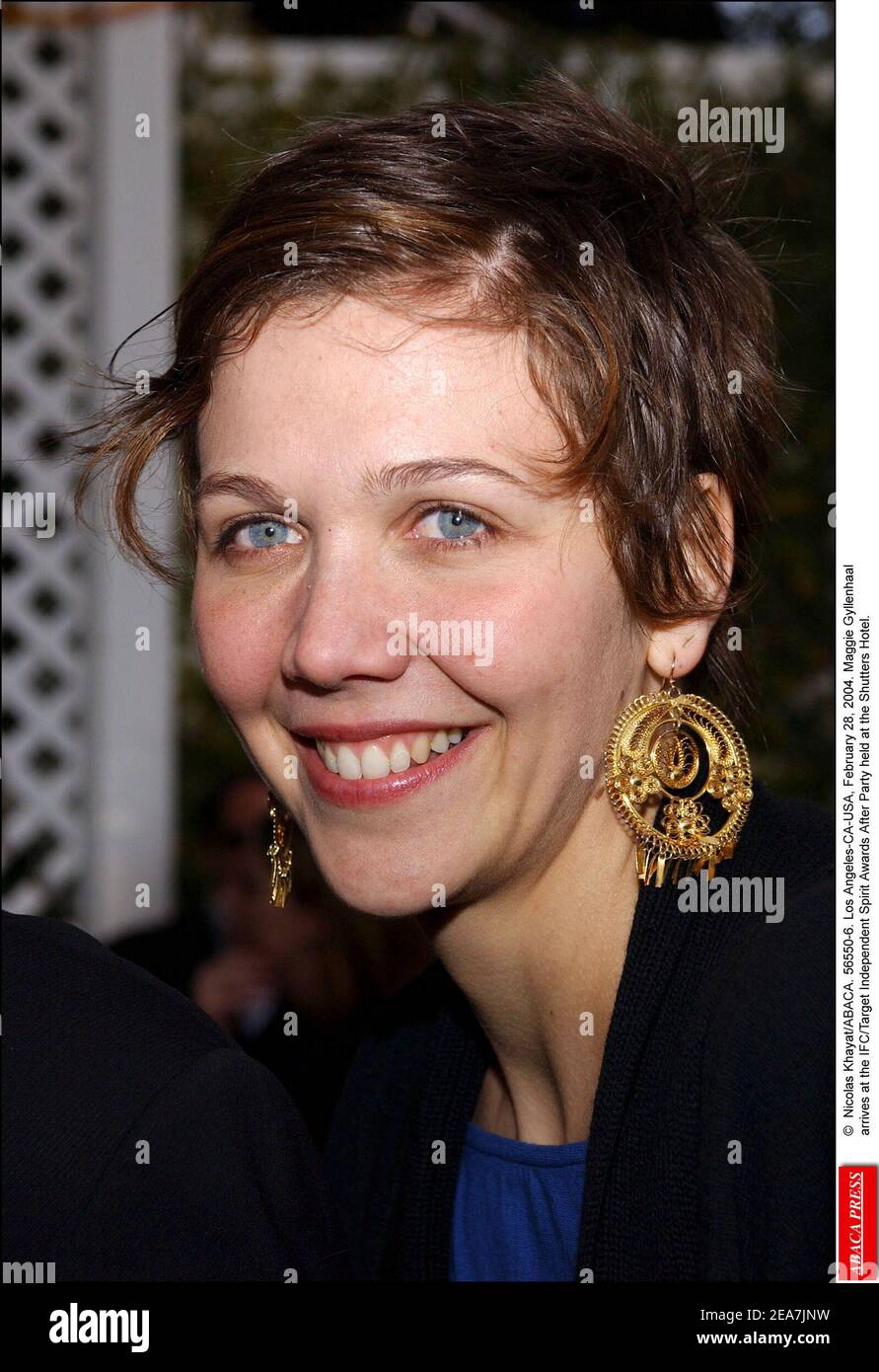 Maggie Gyllenhaal arrives at the IFC/Target Independent Spirit Awards ...