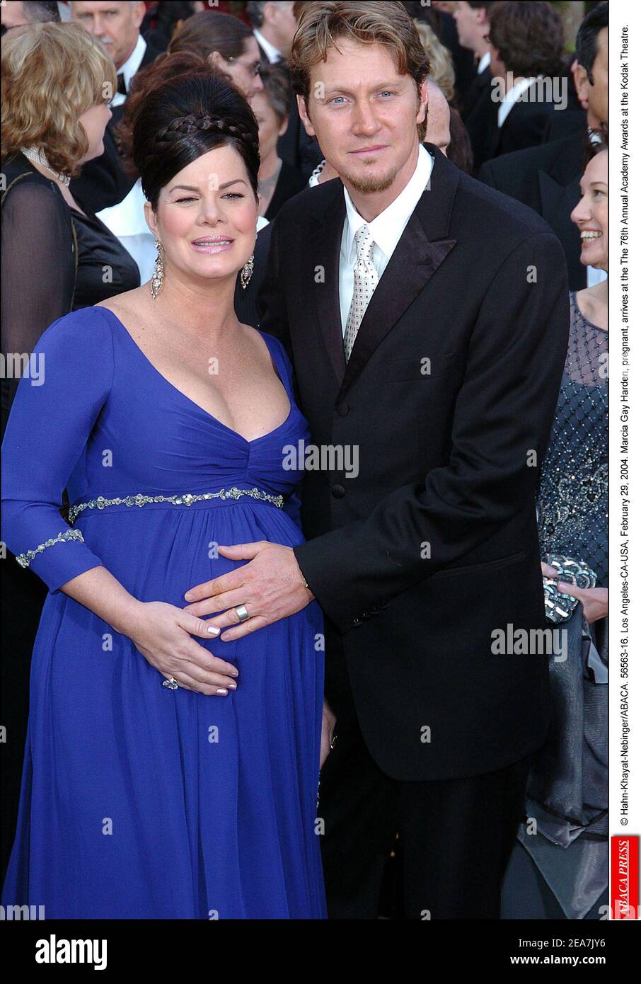 Pregnant actress Marcia Gay Harden arrives at the The 76th Annual ...