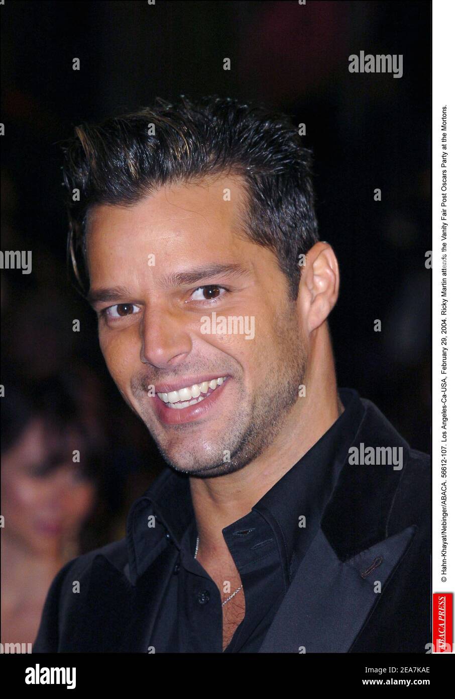 Ricky Martin attends the Vanity Fair Post Oscars Party at the Mortons ...