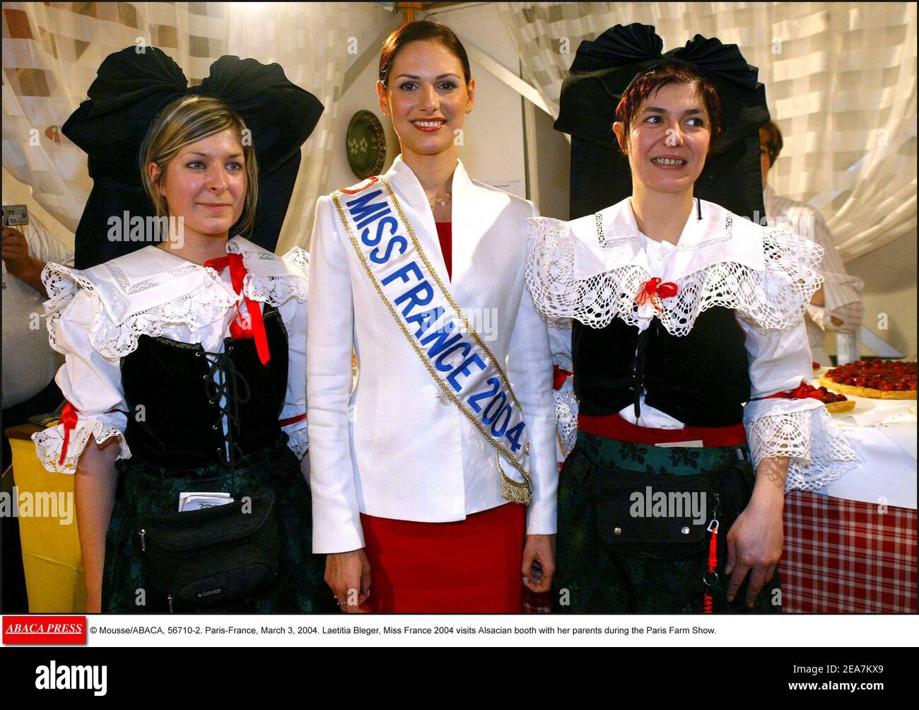 © Mousse/ABACA, 56710-2. Paris-France, March 3, 2004. Laetitia Bleger ...