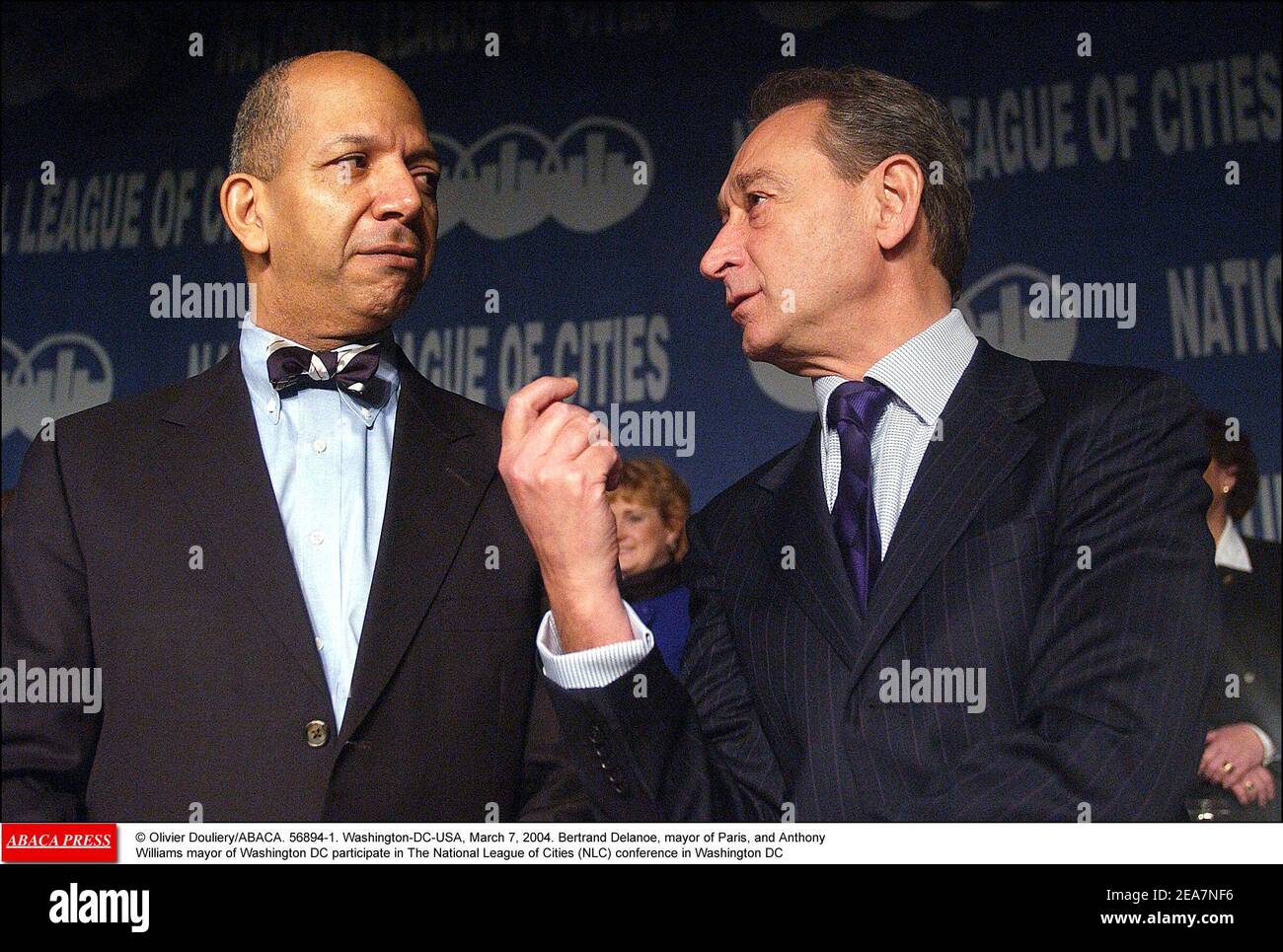 Washington dc mayor anthony williams hi-res stock photography and ...