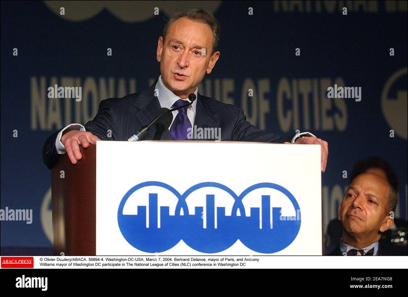 Washington dc mayor anthony williams hi-res stock photography and ...