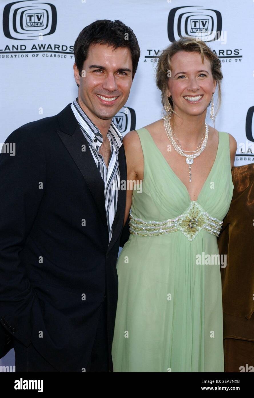© Lionel Hahn/ABACA. 56949-40. Los Angeles-CA-USA. March 8, 2004. Eric McCormack and his wife ...