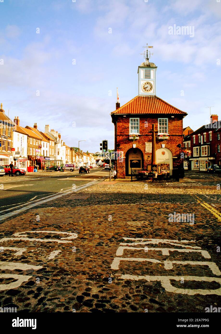 Yarm Town Hall, Yarm on Tees, North east England Stock Photo - Alamy