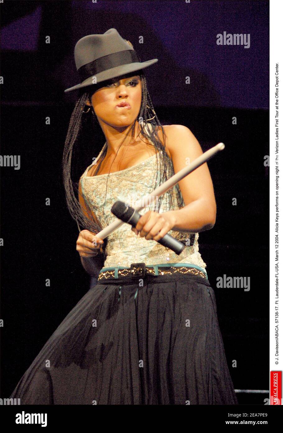 © J. Davisson/ABACA. 57138-17. Sunrise-FL-USA, March 12 2004. Alicia ...