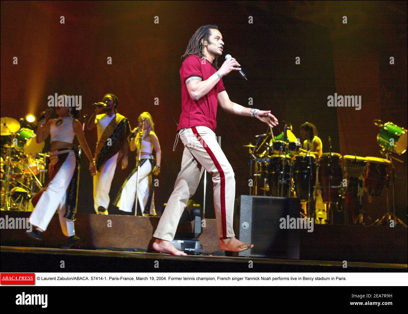 Yannick noah horizontal hi-res stock photography and images - Alamy