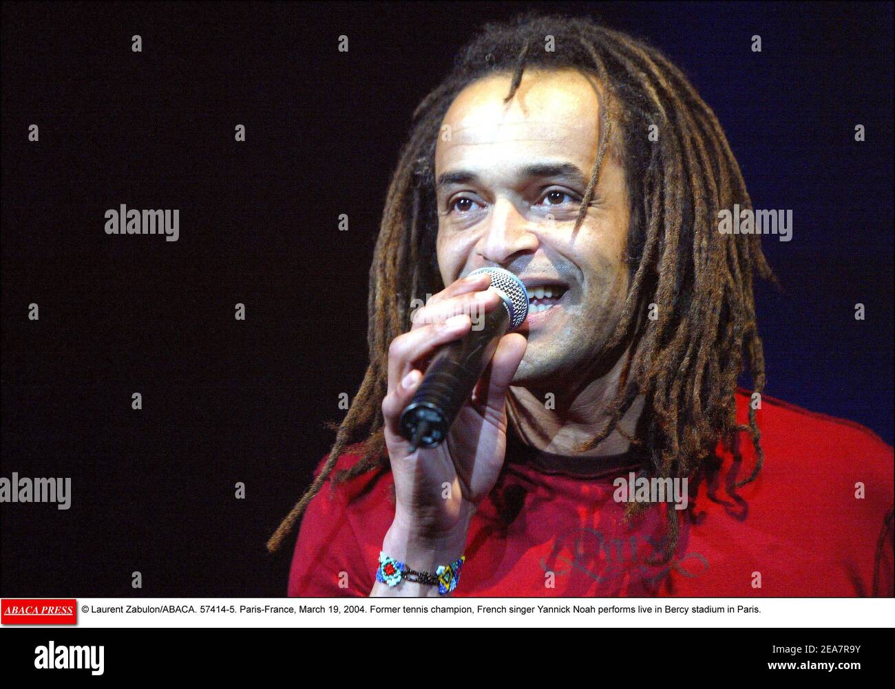 Yannick noah horizontal hi-res stock photography and images - Alamy